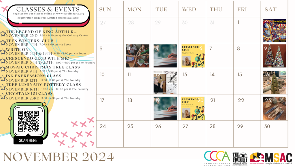 Embrace Your Creativity This Winter At The Foundry Caroline County