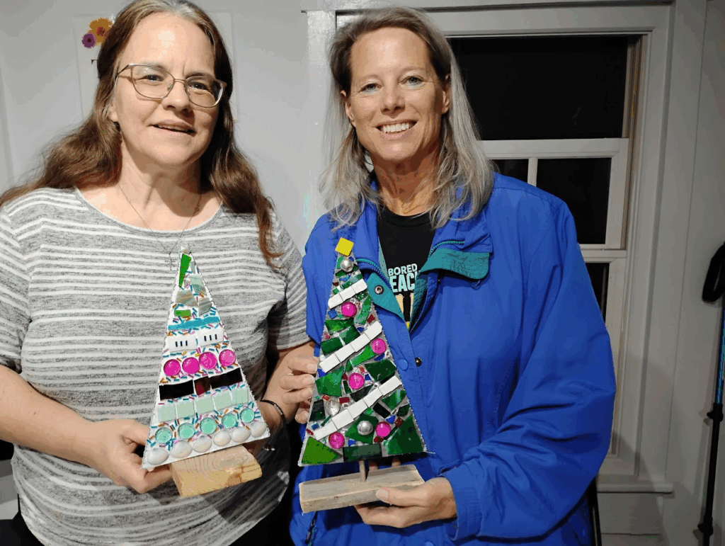 Make a Mosaic Christmas Tree! | Caroline County Council of Arts